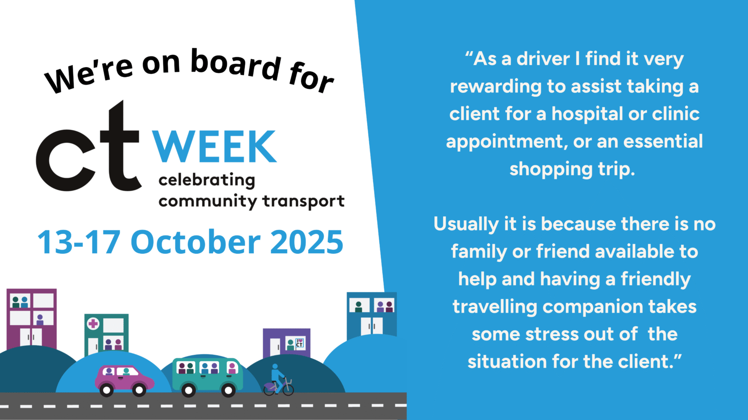Community Transport Week 2025 - Community First Oxfordshire